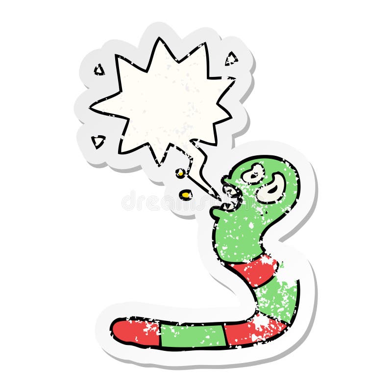 Scared Worm Stock Illustrations – 209 Scared Worm Stock Illustrations ...