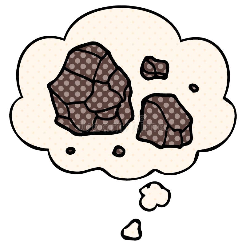 Comic book rocks stock vector. Illustration of isolated - 14199176