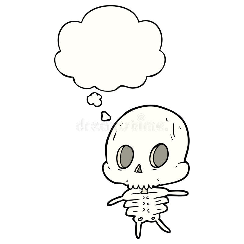 Thinking Skeleton Stock Illustrations – 245 Thinking Skeleton Stock ...