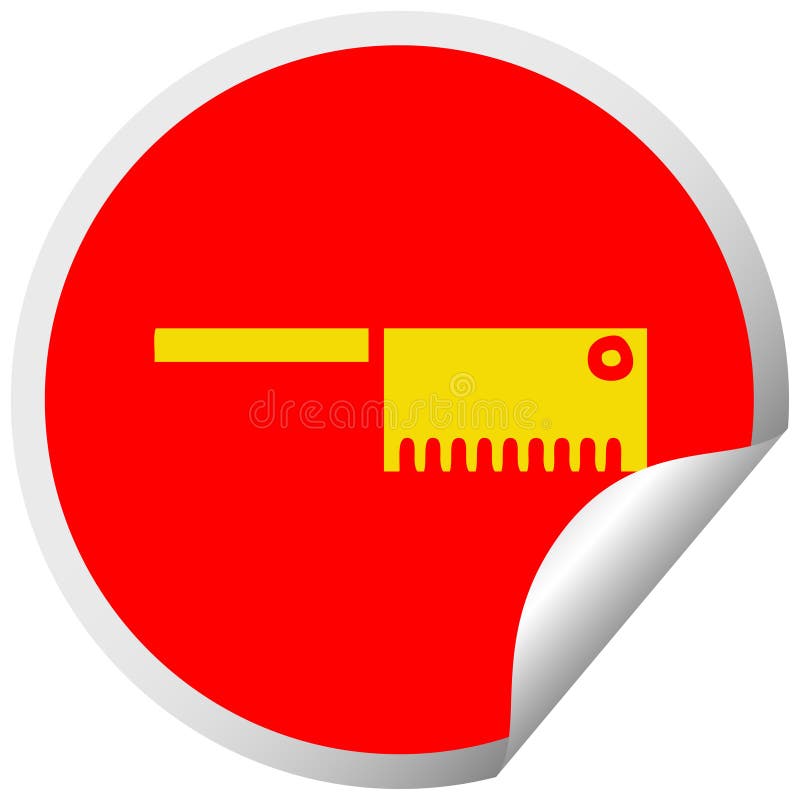 Peeling Sticker Cartoon Butcher Stock Illustrations – 8 Peeling Sticker ...
