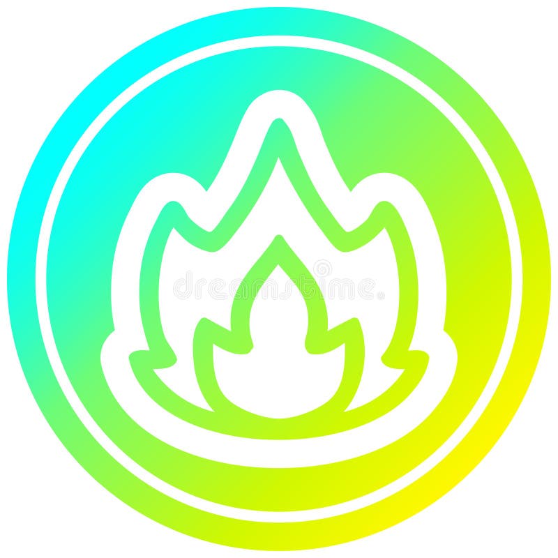 Flame Fire Simple Heat Icon Sign Symbol Clip Art Graphic Element Line ...