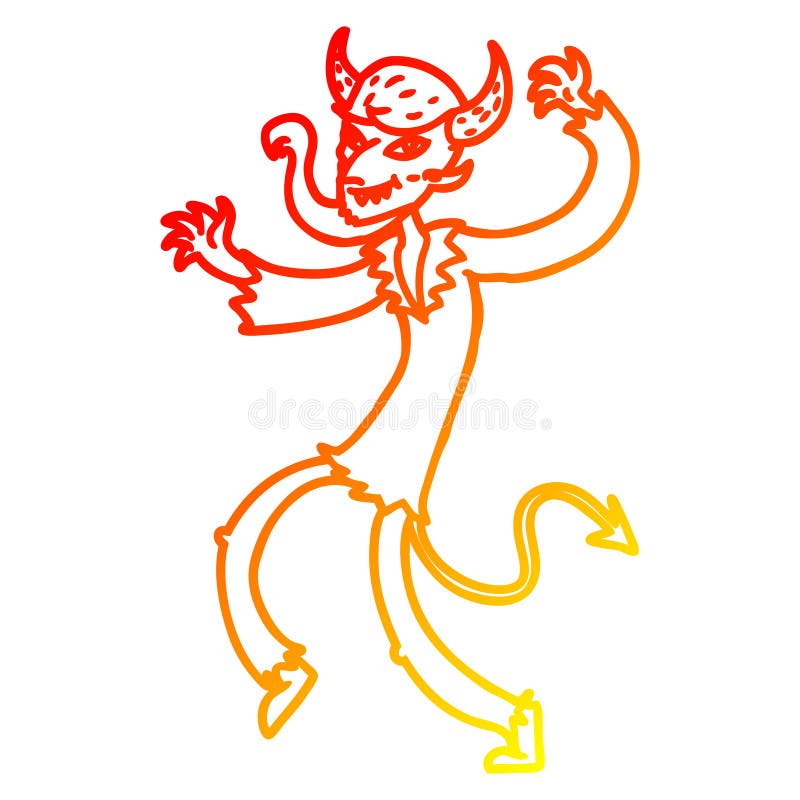 Dancing Devil Stock Illustrations – 557 Dancing Devil Stock ...