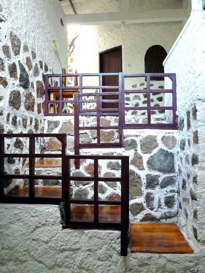 Interior of a Small Hotel in Rural Style Stock Image - Image of home ...