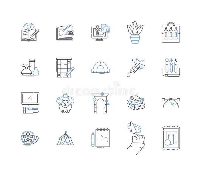Original Designs Line Icons Collection. Innovative, Unique, Distinctive ...