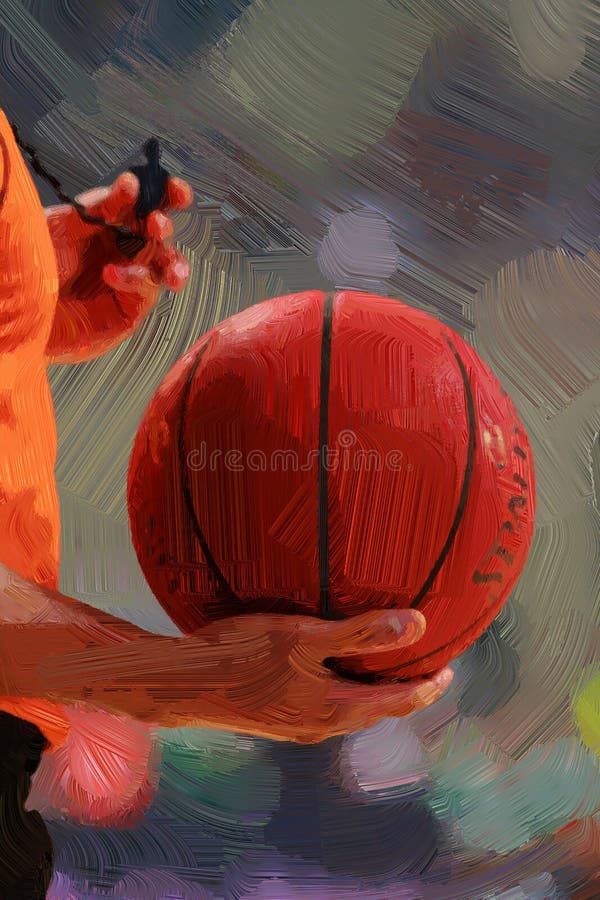 Original Digital Computer Painting of Abstraction Composition Editorial ...