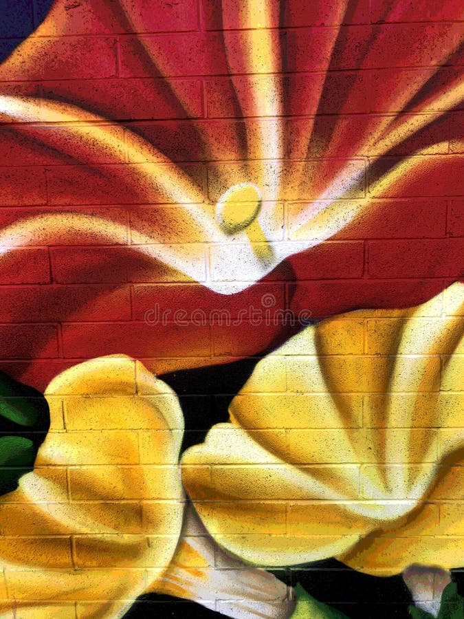 Original Digital Graffiti Painting of Abstraction Composition Editorial ...