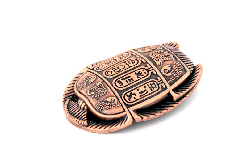 Original Egypt Scarab from Pyramid Stock Image - Image of desert, black ...