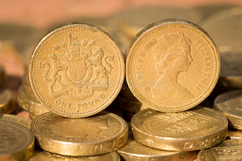 Old English Currency stock image. Image of isolated, florin - 47148443