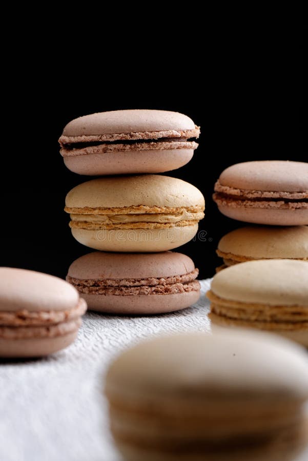 Original Paris Macaroons stock photo. Image of beige - 49257518