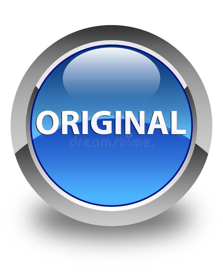 Original Glossy Blue Round Button Stock Illustrations – 243 Original ...