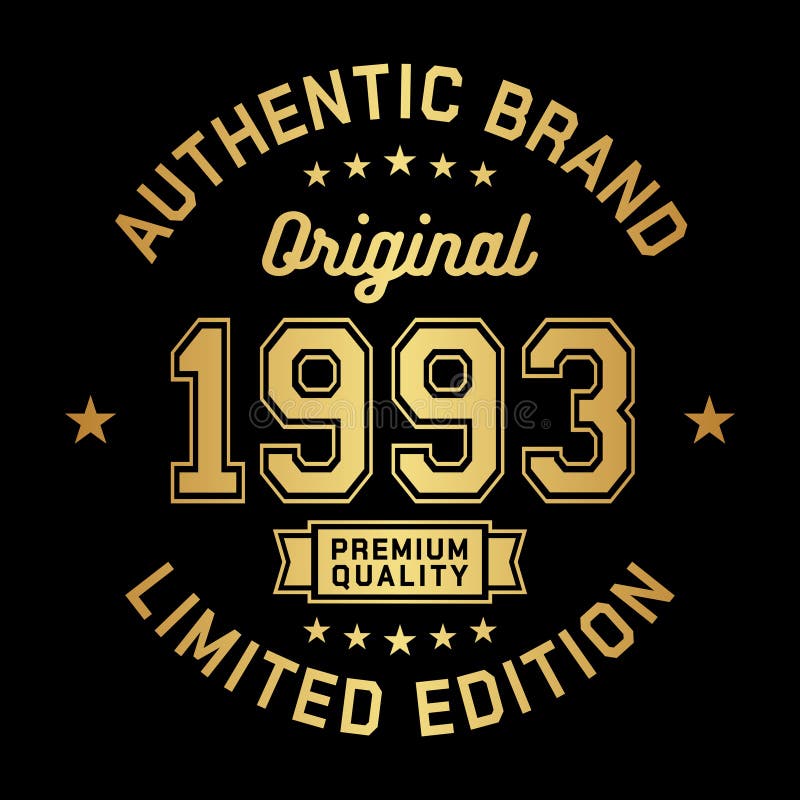 1993 Authentic Brand. Apparel Fashion Design. Graphic Design for T ...