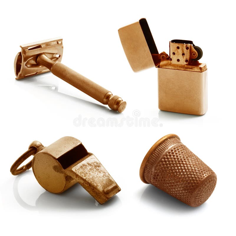 Original Great Vintage Objects Collection Stock Photo - Image of ...