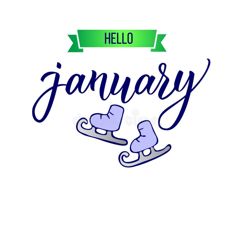 Hello January Stock Illustrations – 2,918 Hello January Stock ...