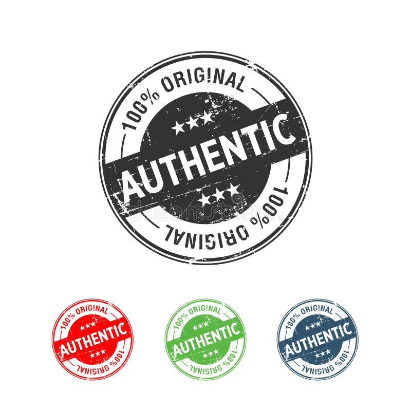 100 Original Handmade Authentic Label Badge Vector Stock Vector ...