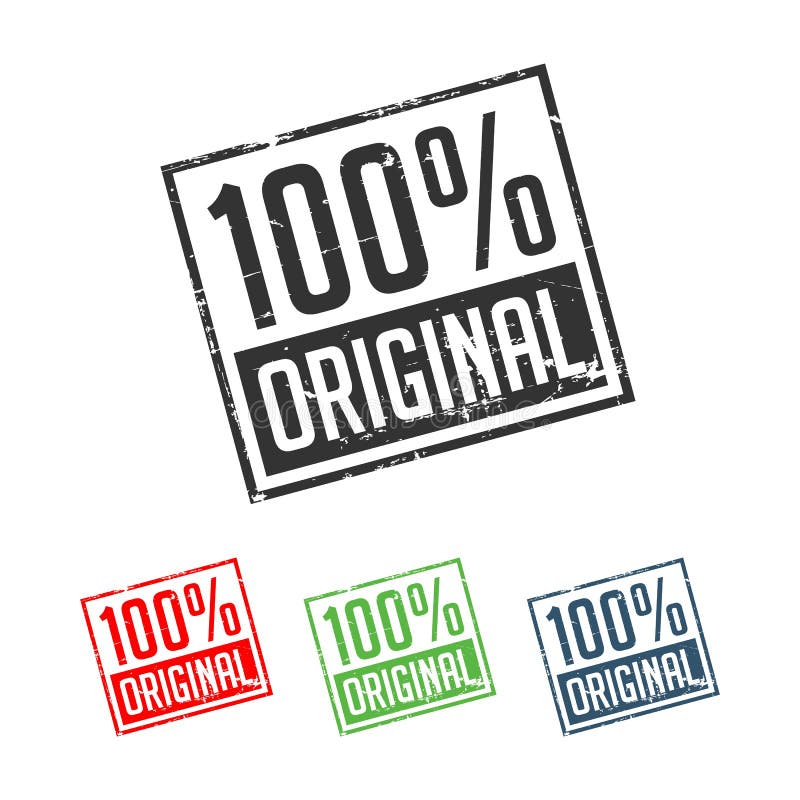 100 Original Handmade Authentic Label Badge Vector Stock Vector ...