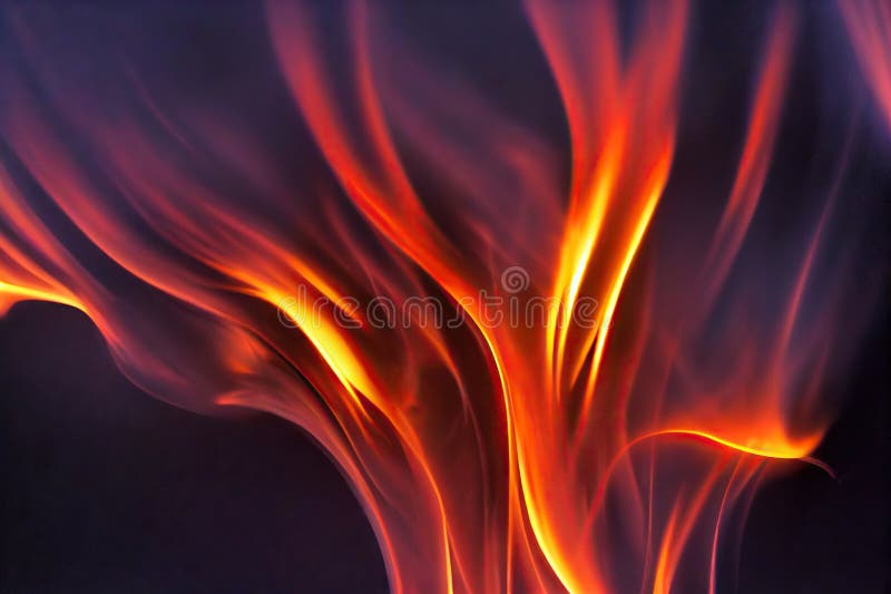 Original Hot Blaze Fire Flame Rising Up Stock Illustration ...