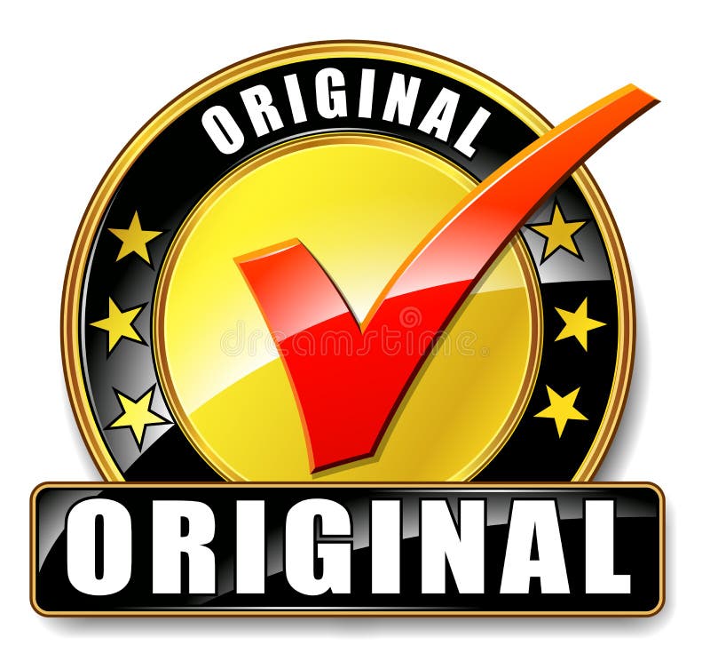 Original icon stock vector. Illustration of fabric, emblem - 22575083