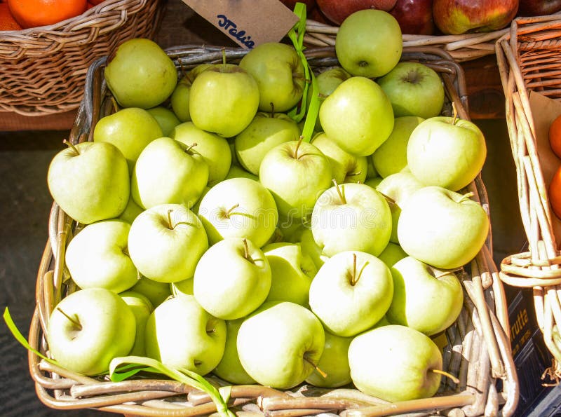 Original italian apples stock photo. Image of natural - 78155600