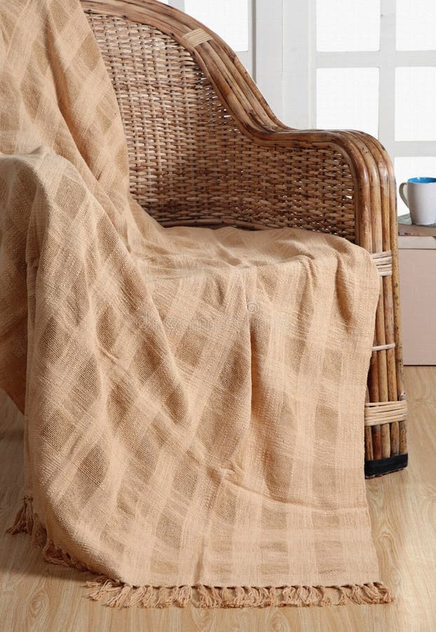 Jacquard and Woven Throw Blanket with High Resolution Stock Image ...