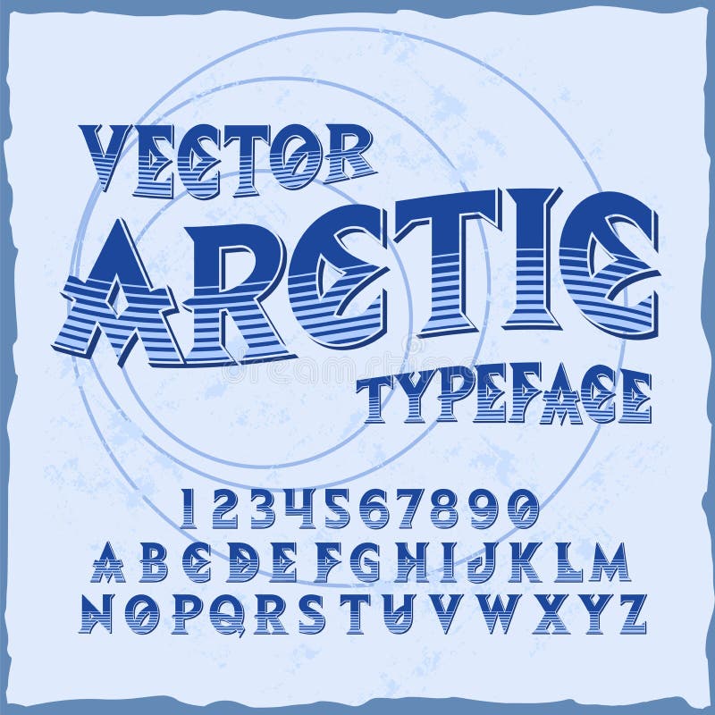Arctic Font Stock Illustrations – 1,317 Arctic Font Stock Illustrations ...
