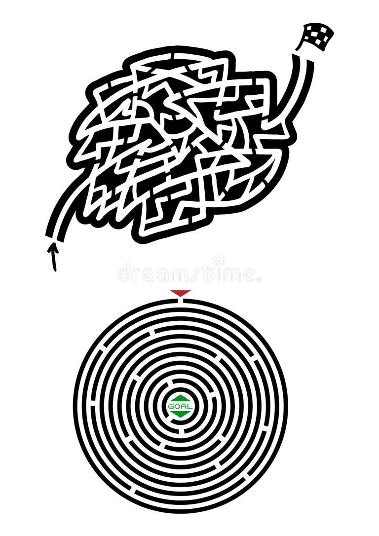 Original Mazes Stock Illustrations – 23 Original Mazes Stock ...