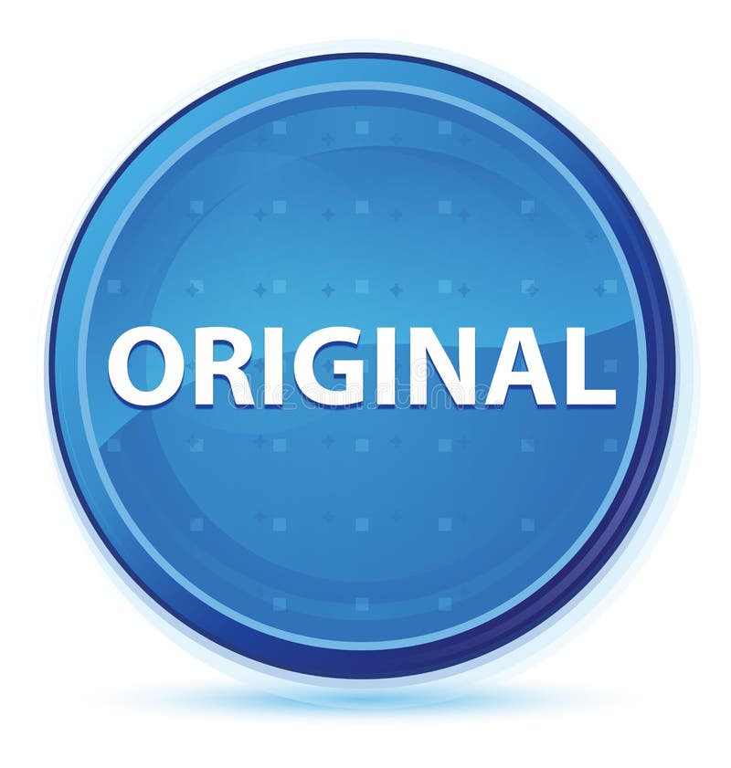 Original Prime Blue Banner Button Stock Illustration - Illustration of ...