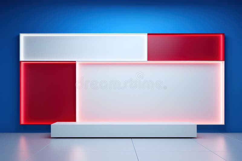 Original Minimalist and Cozy Background, Interior Empty Space, Lights ...