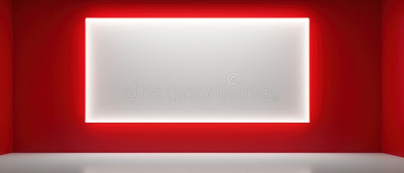 Original Minimalist and Cozy Background, Interior Empty Space, Lights ...