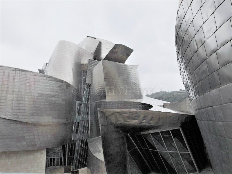 Original and Modern Architecture in Titanium Editorial Photography ...