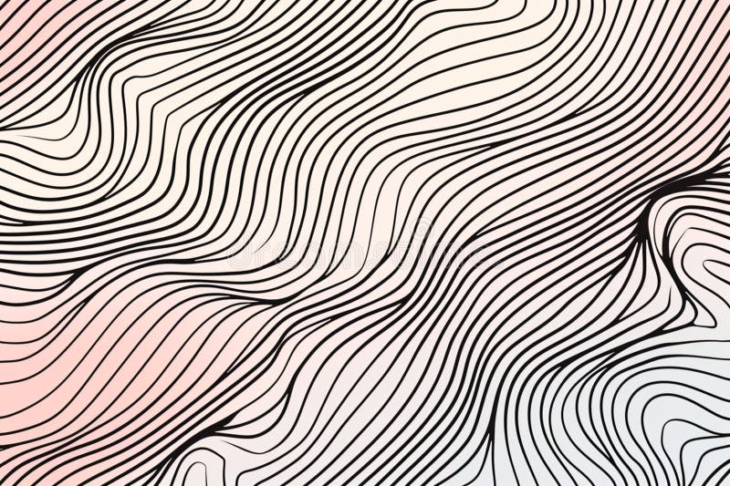 Original Modern Background with Graphic Black Linear Pattern in ...