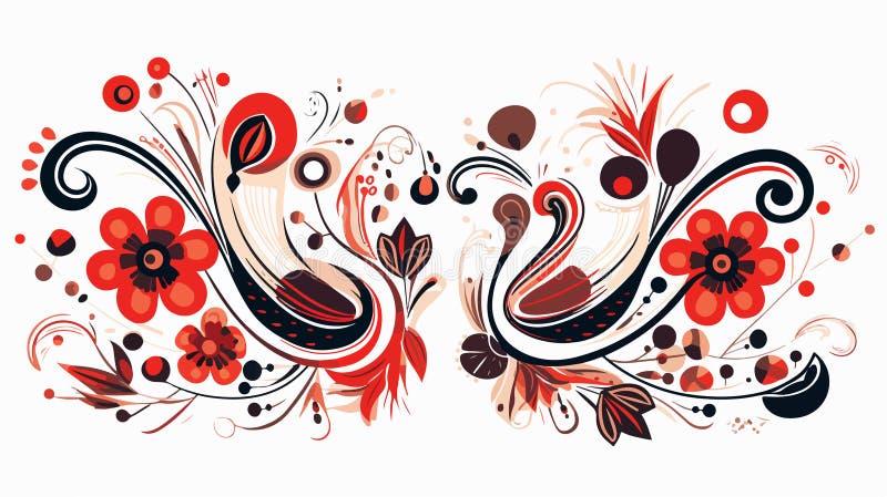 Original and Modern Decorative Motif Design Vector Stock Illustration ...