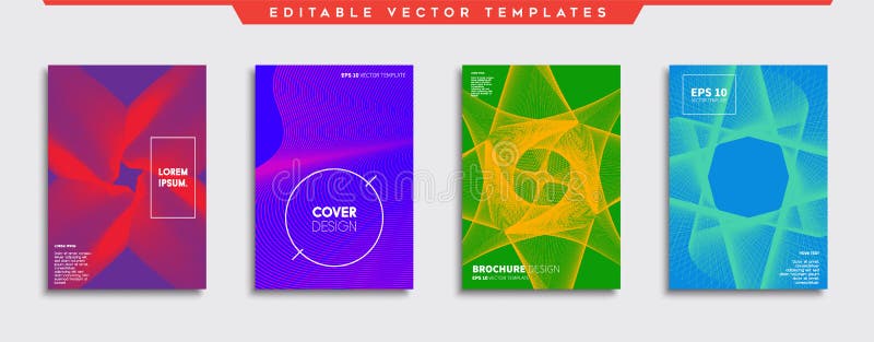 Original New Minimal Vector Covers Design Stock Vector - Illustration ...