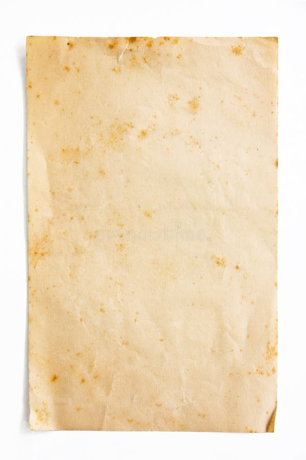 Original old paper note stock image. Image of crumpled - 18948207