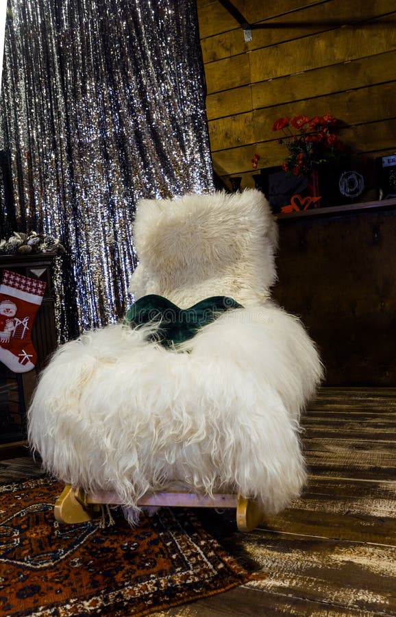 Soft woolen chair stock photo. Image of book, apartment - 137026966