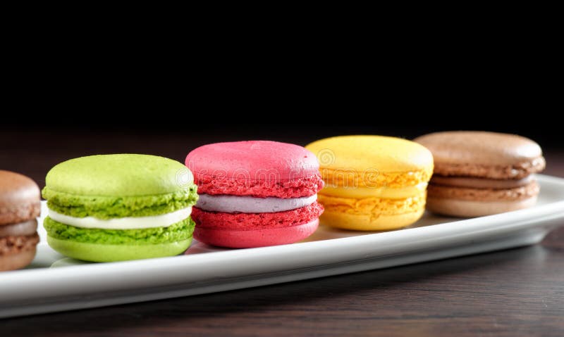 Original Paris Macaroons stock photo. Image of baked - 49257342
