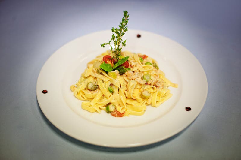 Original pasta stock photo. Image of restaurant, meat - 56953606