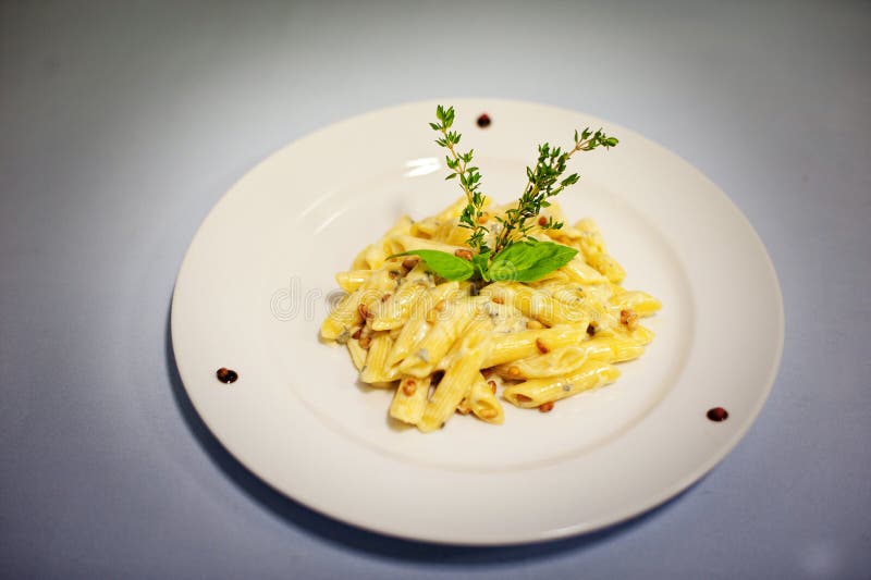 Original pasta stock photo. Image of restaurant, meat - 56953606