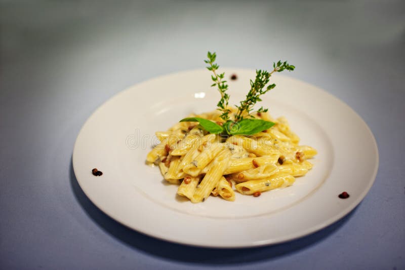 Original pasta stock photo. Image of restaurant, meat - 56953606