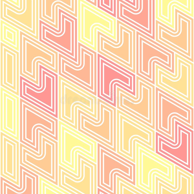 The Original Pattern of Geometric Shapes. Stock Vector - Illustration ...