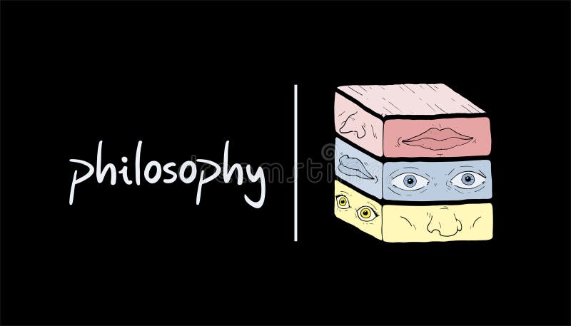 Original Philosophy Illustration Stock Vector - Illustration of theory ...