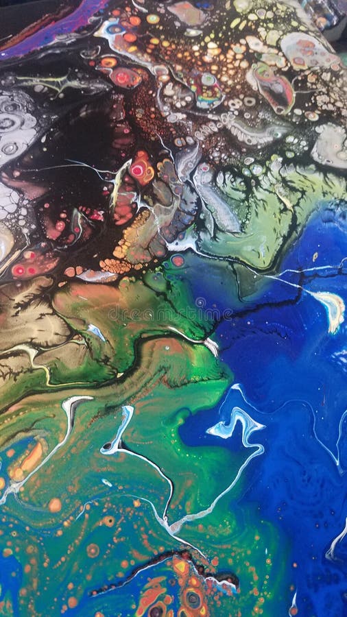 Original Pour stock photo. Image of pour, paint, original - 151792298