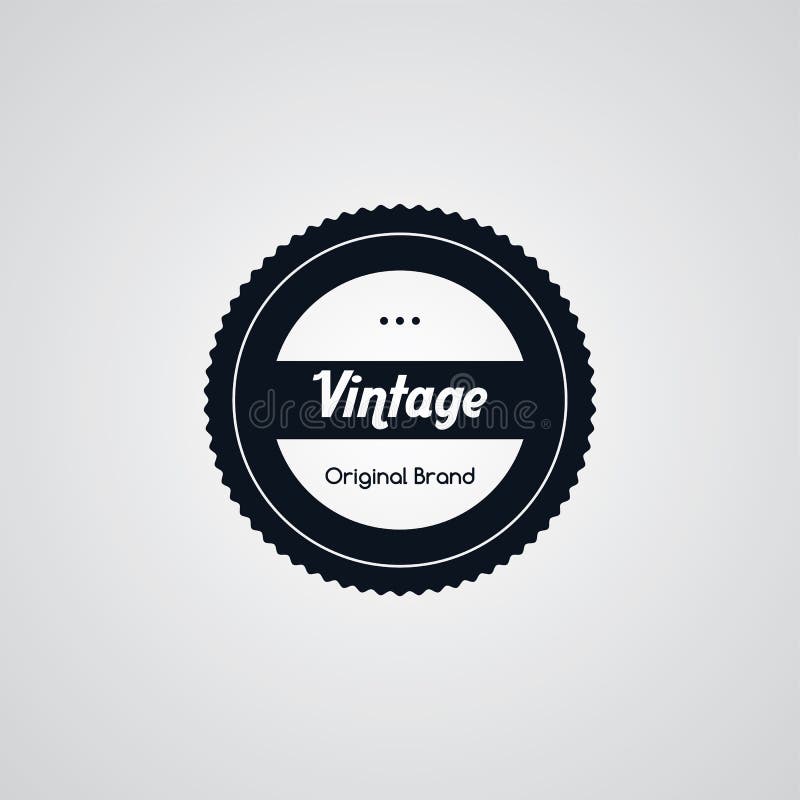 Original Premium Label Retro Theme Badge Emblem Stock Vector ...