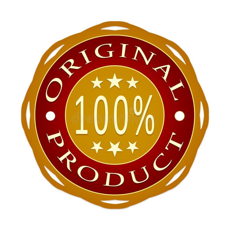 Original product label stock illustration. Illustration of original ...