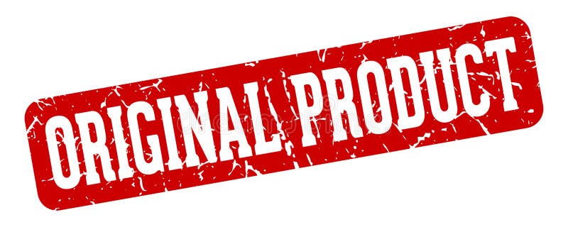 Original Product Rectangular Sign. Original Product Stamp Stock Vector ...