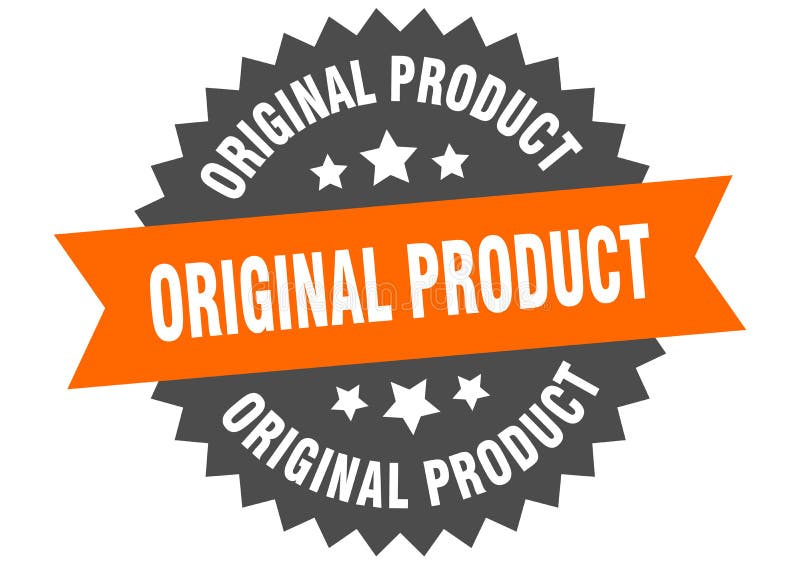 Original Product Sign. Original Product Circular Band Label. Original ...