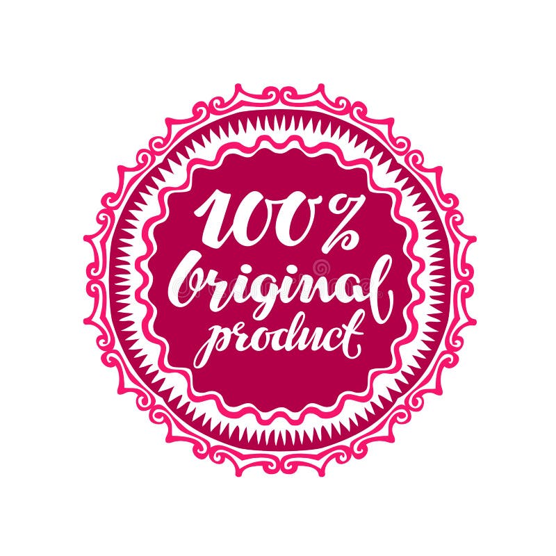 Original Product. Vector Illustration Stock Vector - Illustration of ...