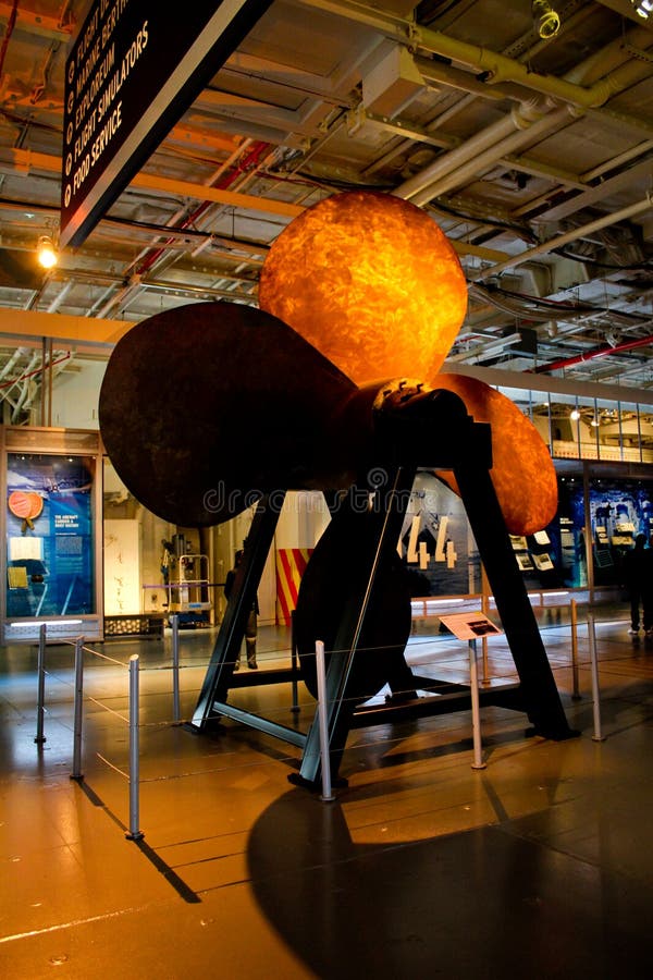 Original Prop for the Intrepid Carrier. Editorial Stock Photo - Image ...