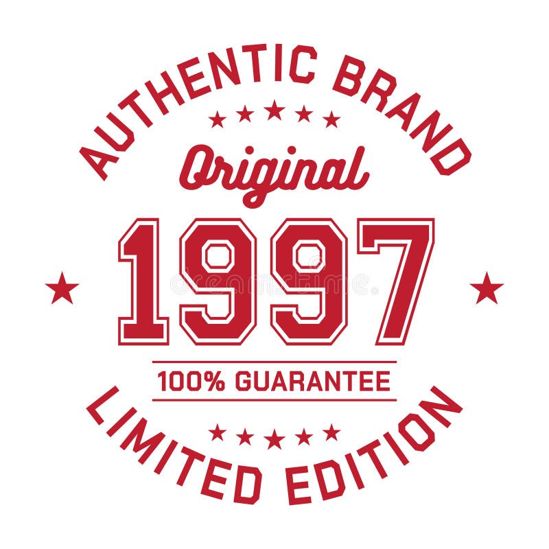 1997 Authentic Brand. Apparel Fashion Design. Graphic Design for T ...