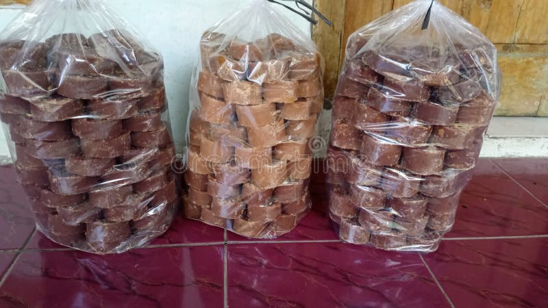 Original Red Sugar Java on Tradisional Process Stock Image - Image of ...