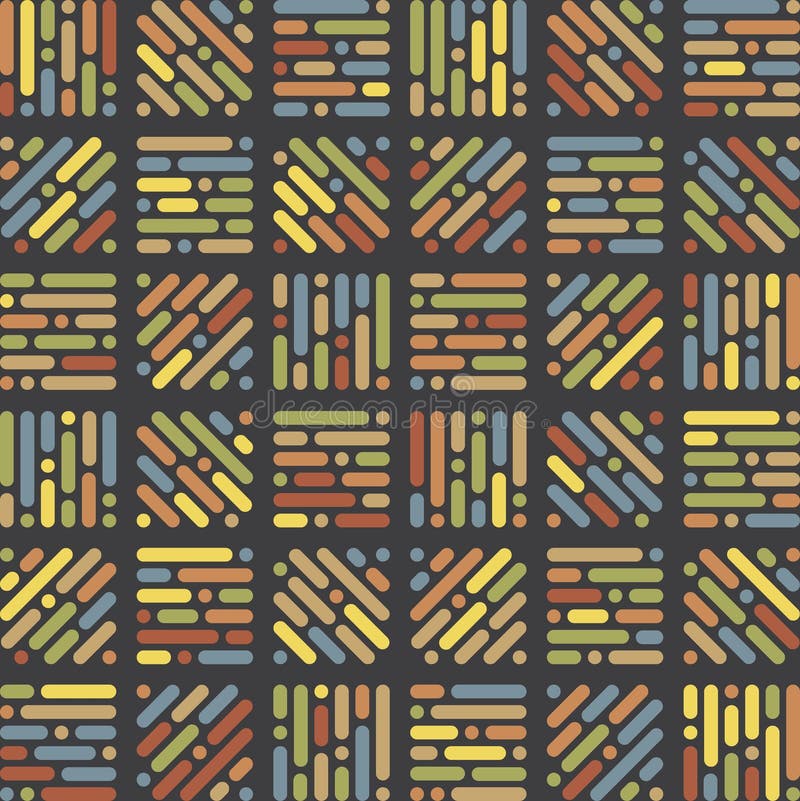 Original Retro yet Modern Patterns Stock Vector - Illustration of ...